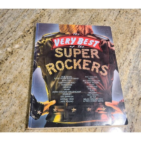 Other | The Very Best Of The Super Rockers Sheet Music Book Journey Zz ...